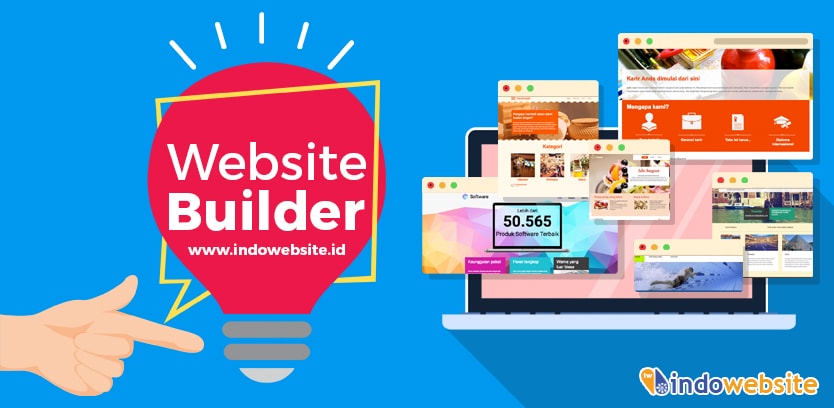 Website Builder | Cara buat website murah terbaik - IndoWebsite